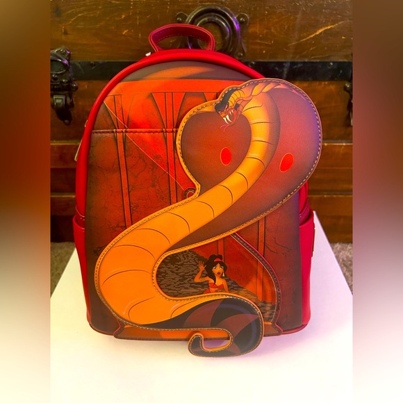 Loungefly | Bags | Loungefly Exclusive Disney Aladdin Jasmine And Jafar ...